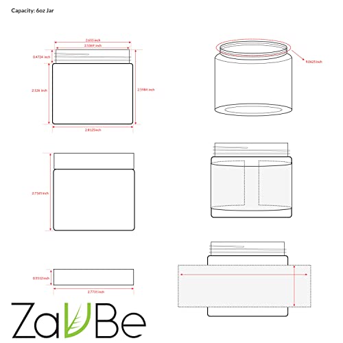 MABUA 6 oz Plastic Containers with Lids 30 Pack BPA Free, Clear Empty Refillable Round Sugar Scrub small Plastic Jars with Lids for Cosmetics, Lotions, Body Butters, Liquid Slime & Beauty Product