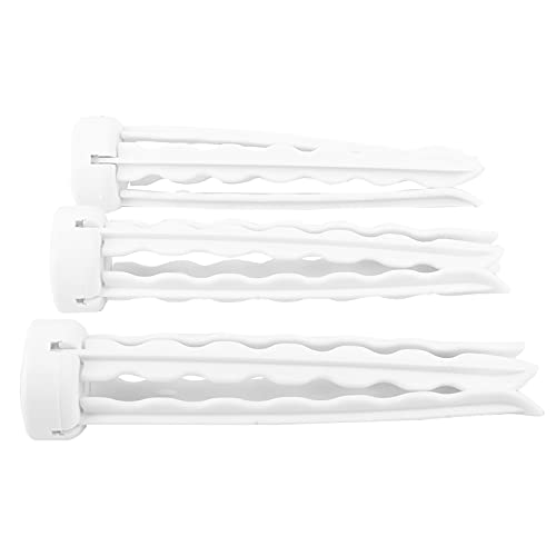 2Pcs Collapsible Pasta Drying Rack, Food Grade Plastic Fondant Sugar Flower Drying Rack Flower Drying Rack Reusable Noodle Drying Rack with 4 Arm Handles