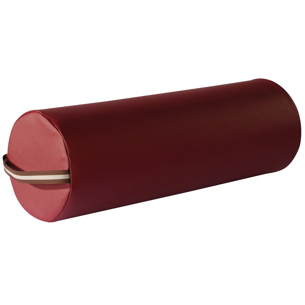 9" Diameter Deluxe Oversized Massage Table 25" Full Bolster - Burgundy