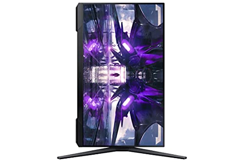 SAMSUNG 27” Odyssey G30A Gaming Computer Monitor, FHD LED Display, 144Hz, 1ms, FreeSync Premium, Adjustable, Borderless Design (LS27AG302NNXZA), Black