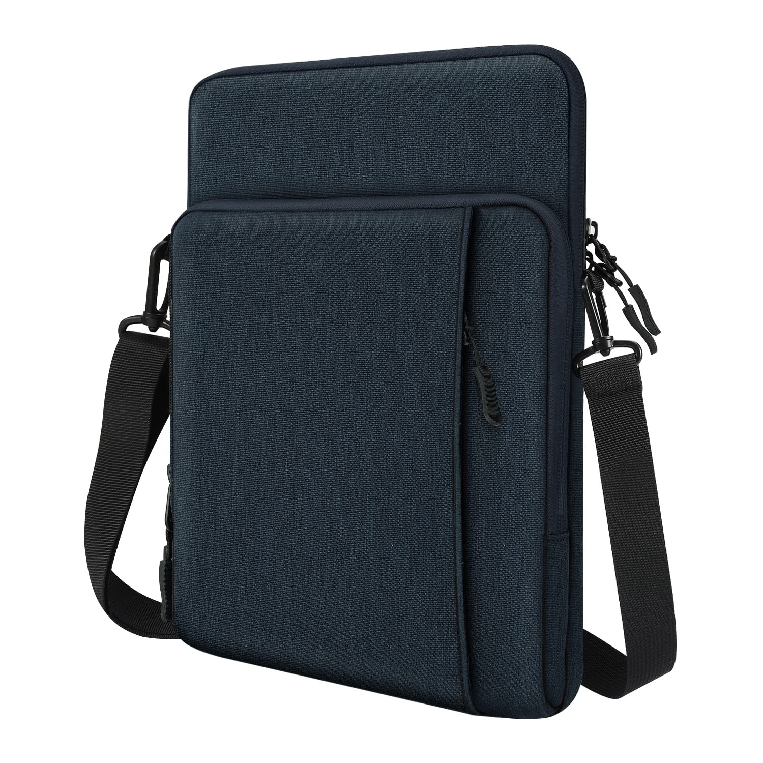 Dadanism 13 Inch Tablet Sleeve Shoulder Bag Carrying Case for iPad Pro 13" M4 2024, iPad Air 13" 2024, iPad Pro 12.9" M2, Galaxy Tab S10+ Plus/S9 FE+/S9+ Plus 12.4", reMarkable Paper Pro 11.8", Indigo