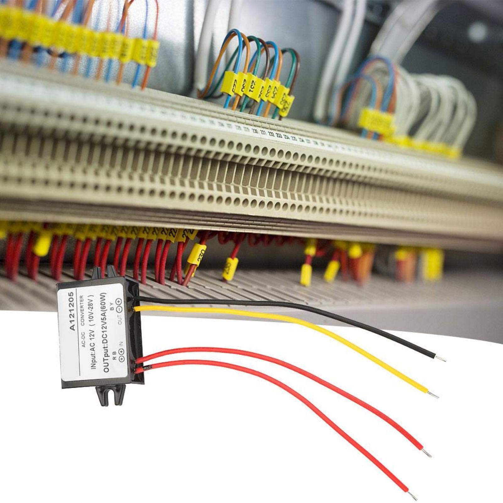 Ac to Dc Converter 12v, Step Down Converter Ac 10-28v to Dc 12v, Ac to Dc Converter Module, 3a 5a Step Down Converter Power Supply Module(5A)