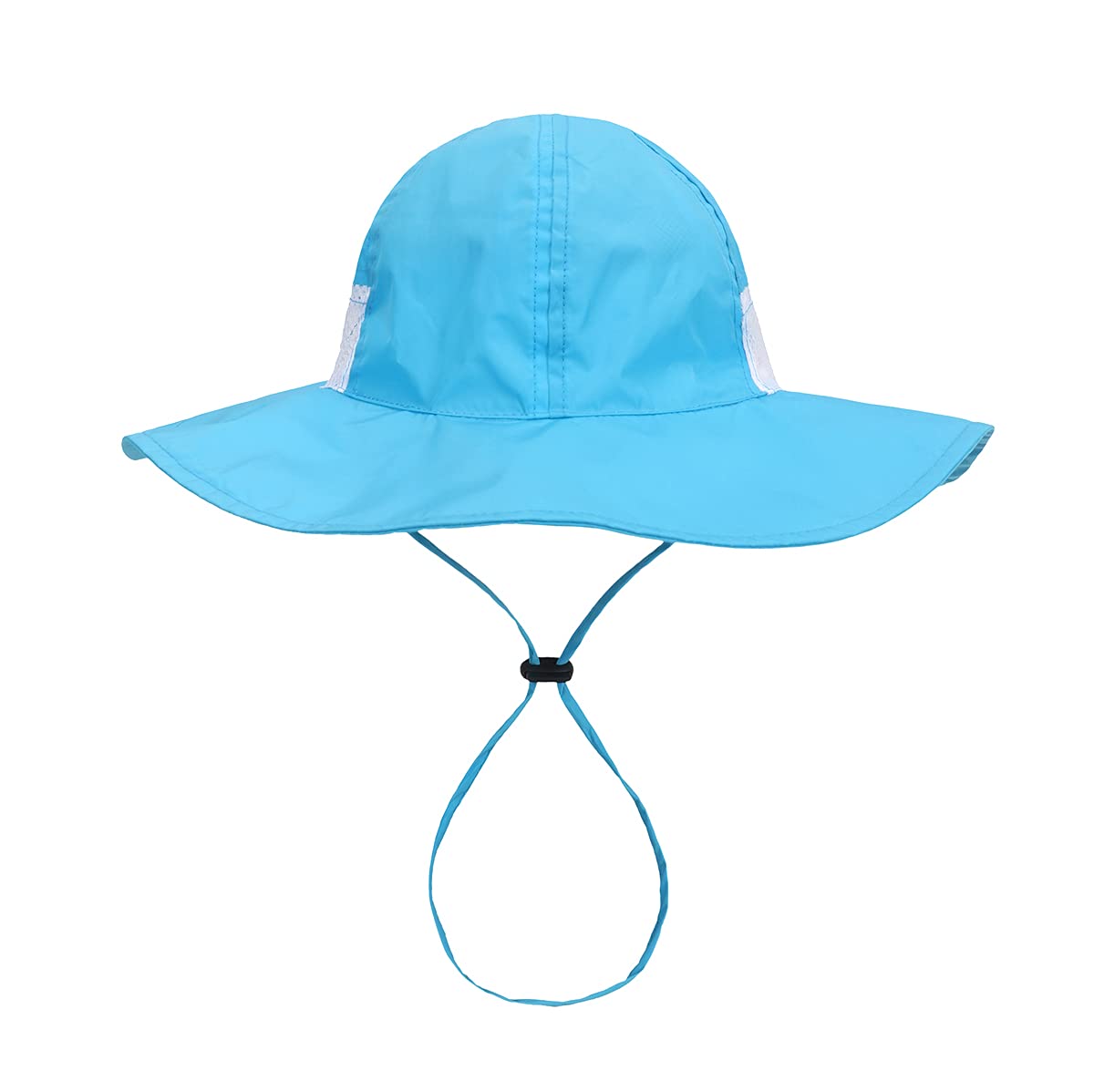 Baby Sun Hat Boys Girls Bucket Hat Sun UPF 50+ Protection Hats Wide Brim Kid Beach Summer Cap (Blue, 4~10Years)