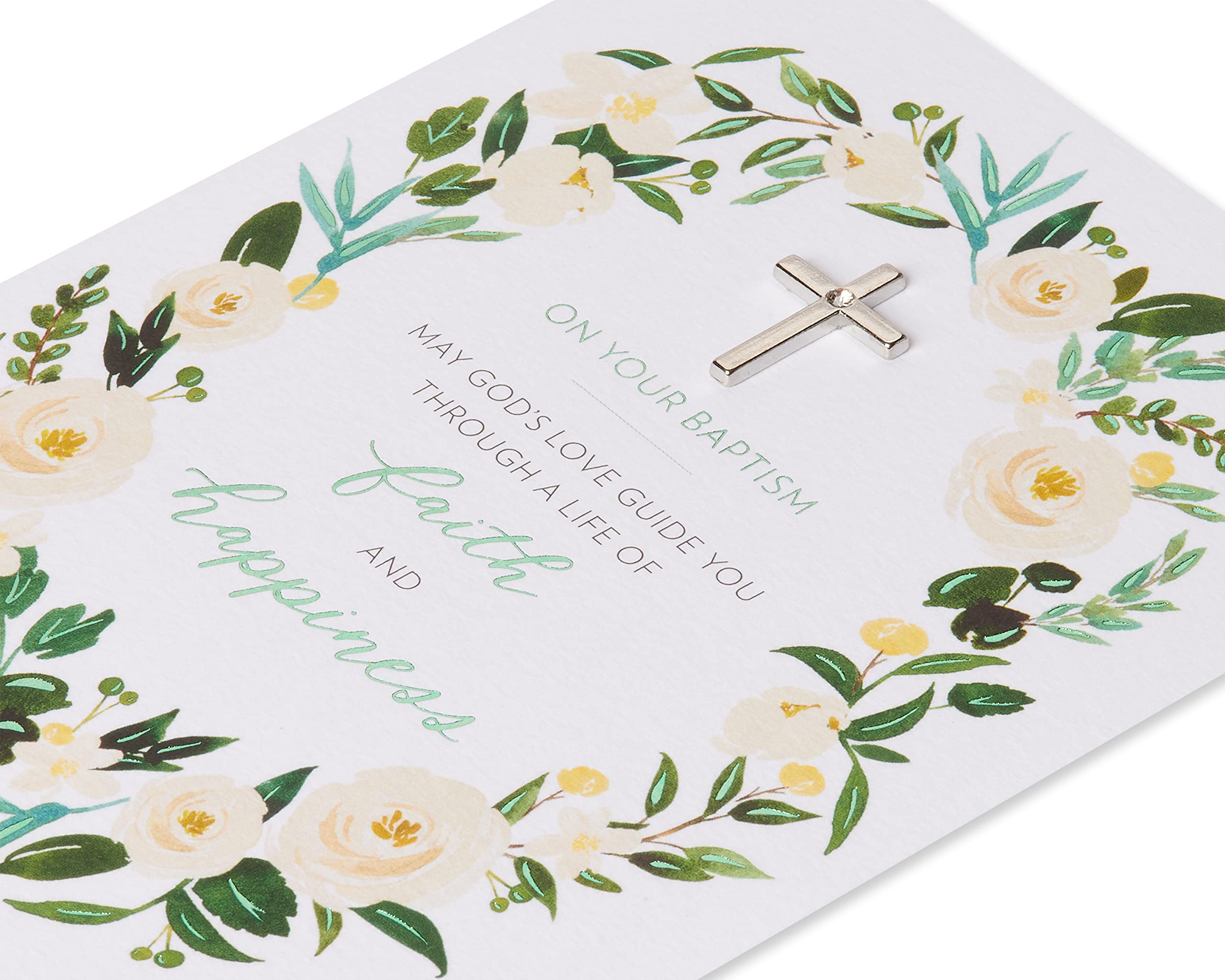 Papyrus Baptism Card (Faith and Happiness)
