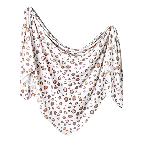 Copper Pearl Large Premium Knit Baby Swaddle Receiving Blanket Millie