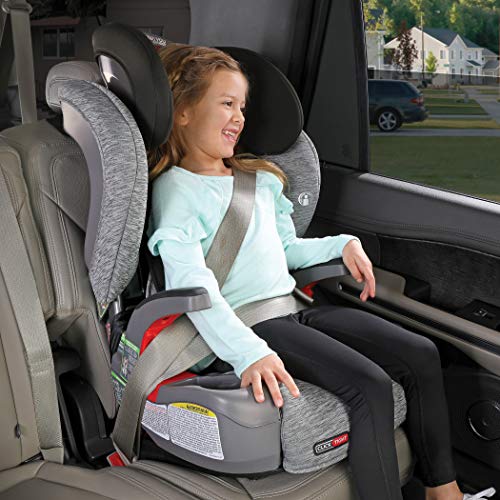 Britax Grow with You ClickTight Harness to Booster Car Seat, Cowmooflage 2.0 SafeWash