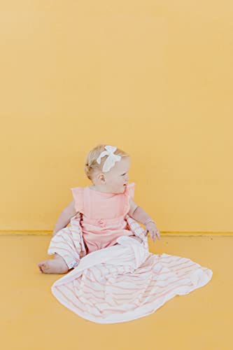 Copper Pearl Large Premium Knit Baby Swaddle Receiving Blanket Lainey