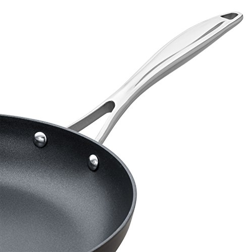 Amazon Brand β Stone & Beam 12-Piece Kitchen Cookware Set, Pots and Pans, Hard-Anodized Non-Stick Aluminum