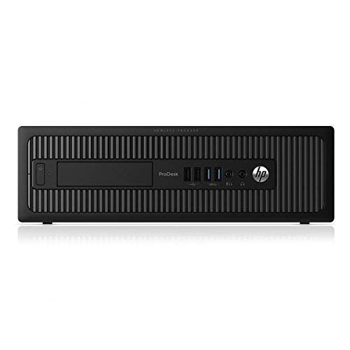 HP Small Form Elitedesk Desktop PC Bundle (Intel Core i5 3.2 GHz, 16GB RAM, 1 TB SSD, DVD, Windows 10 Pro) BTO USB WiFi and Bluetooth, Keyboard, Mouse, Microsoft Office 365 Personal (Renewed)
