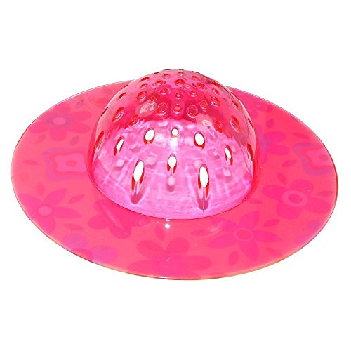 2 Pack- Decorative Design Sink Strainers- Random Colors Delivered- Durable Plastic Prevents Clogged Drains Will Never Rust Fits Most Kitchen Sinks