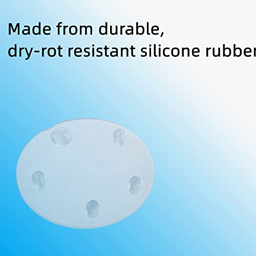 3 Pack Toilet Tank Silicone Flapper Seal Gasket 3" Compatible American Standard VorMax Series Toilet,7381424-100.0070A