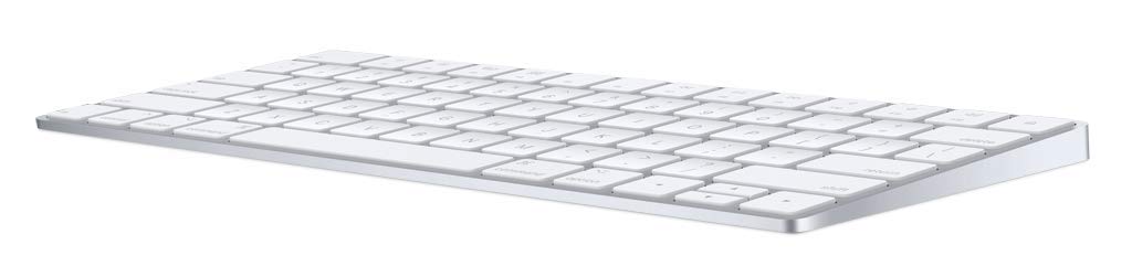 Apple Magic Keyboard (Wireless, Rechargable) (US English) - Silver (Renewed)