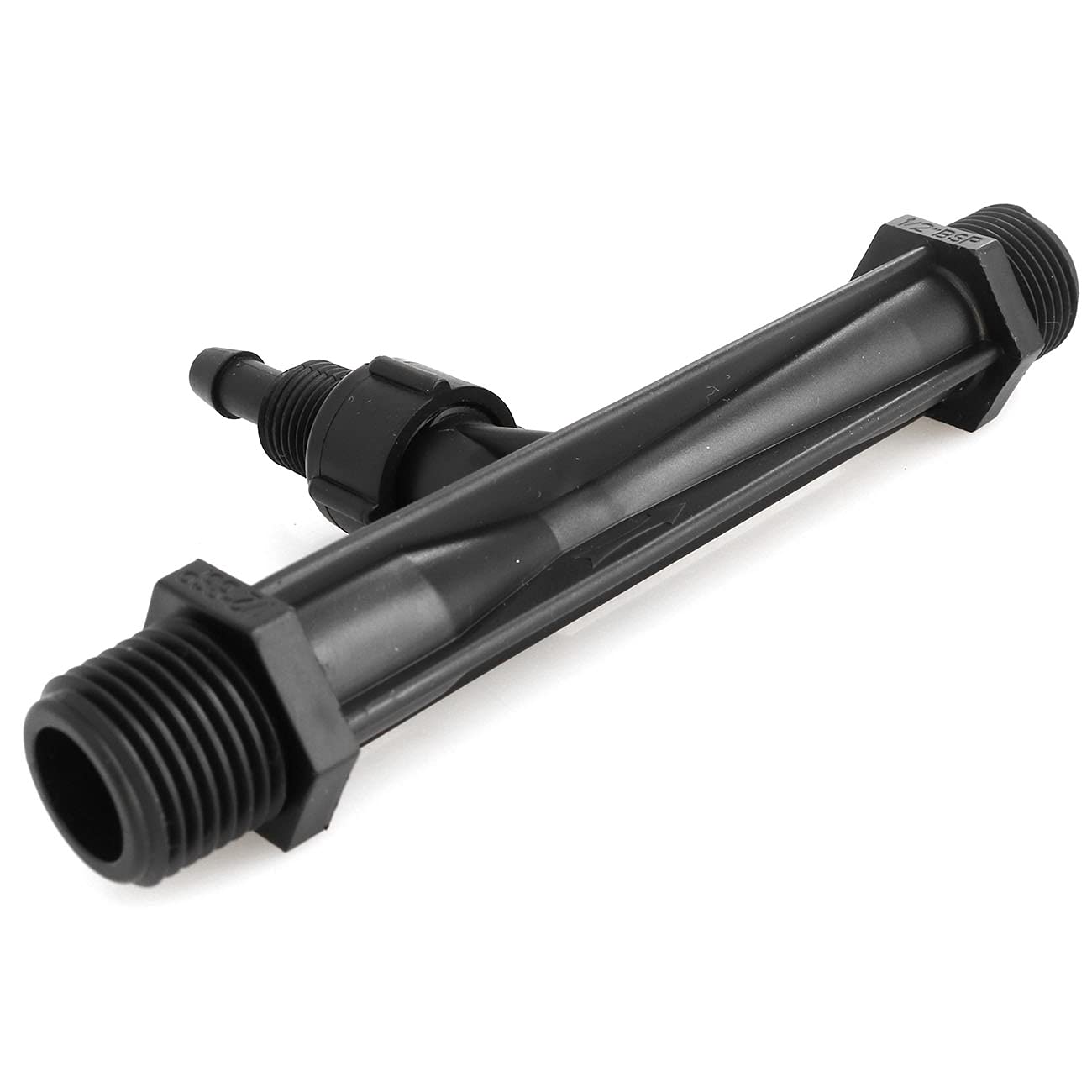 LQ Industrial 1/2Inch Irrigation Venturi Fertilizer Mixer Injectors Black Plastic Irrigation Tube Agriculture Tool