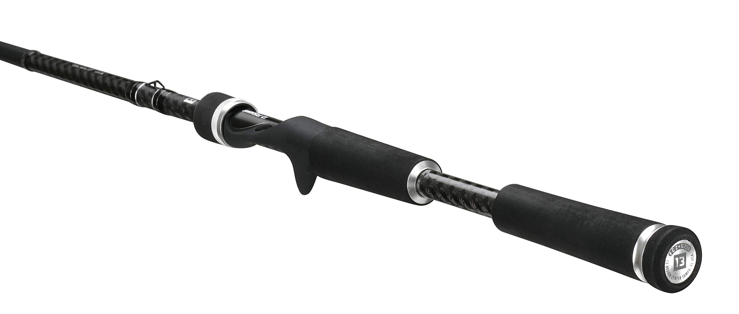 13 FISHING - Fate Black - 7'3" Crankbait Casting Rod - FTB3C73C