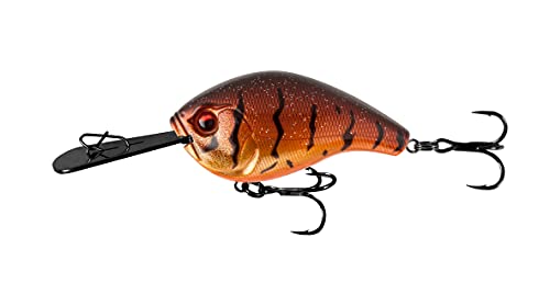 13 FISHING - Jabber Jaw Deep - Hybrid Squarebill - 2.3" - 1/2oz - 7-9' - Diamond Craw - JJC60-79-79