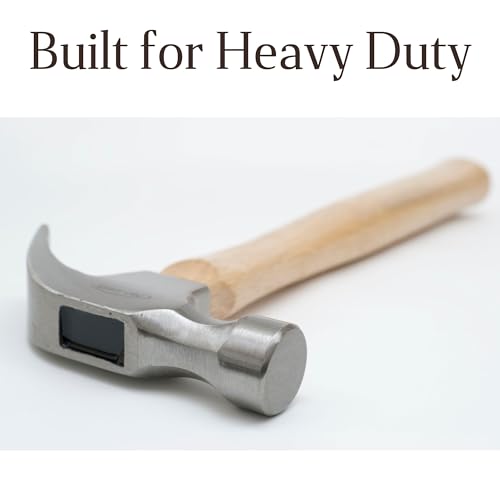 2 pack Wood Sledge hammer handle replacement for 2, 3 and 4 lb Complete Set with Wooden and Steel Wedges - Wood replacement ball pien hammer handle - Wood tool handle - Wooden handle hammers in bulk