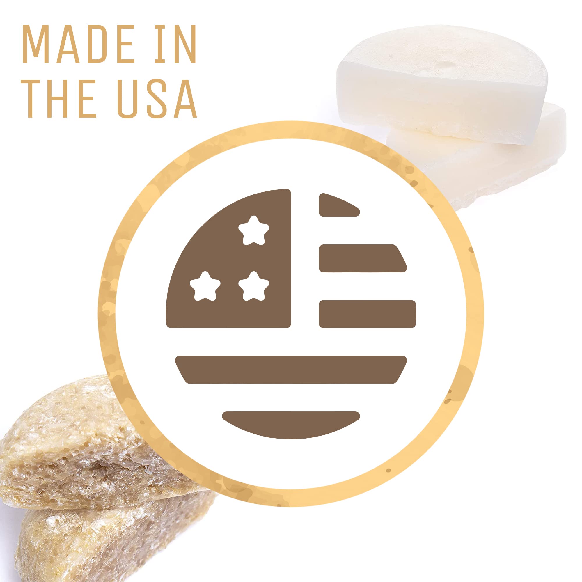 Shampoo & Condition Bars: Includes 1 Shampoo Bar + 1 Conditioner Bar. All Natural, Safe for Color Treated Hair, SLS Free, Shampoo Bars (Coconut Almond)