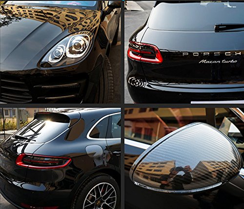 BESTERY Clear Vinyl Gloss Paint Protection Bulk Film Vinyl Wrap Coating Roll (12''X60'')