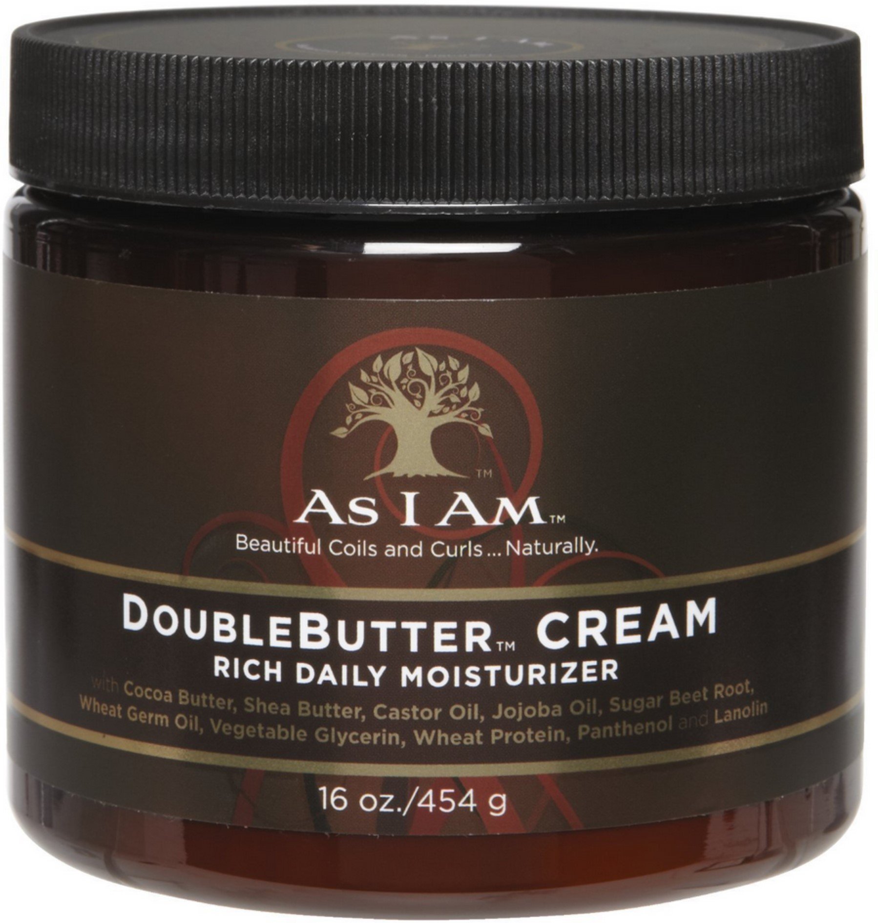 As I Am Double Butter Cream, 16 oz (Pack of 3)