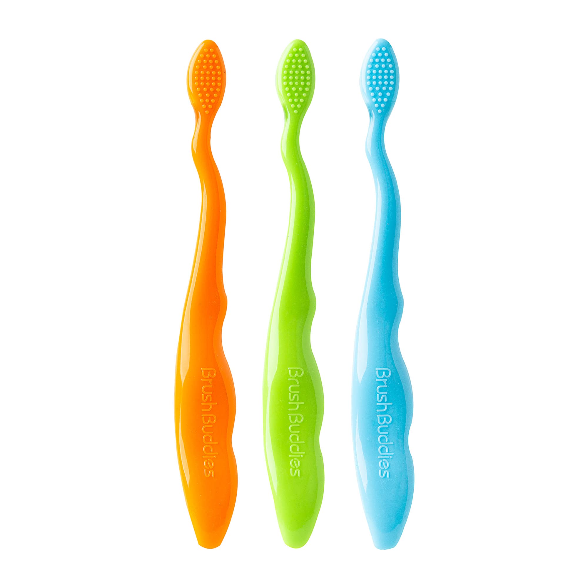 Brush Buddies Blippi Kids Toothbrushes, Manual Toothbrushes for Kids, Toothbrush for Toddlers 2-4 Years, Blippi Childrens Toothbrush, Soft Toothbrushes, 3 Count