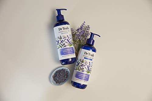 Dr Teal's Lavender Thick & Full Essential Oil Conditioner, Sulfate Free, 16 Fl Oz
