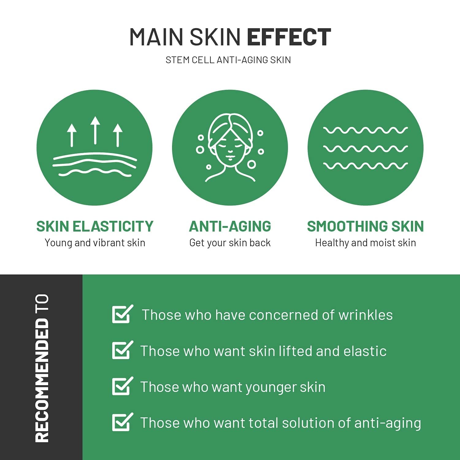 BRÜUN SC - Control Stem Cell Serum Ampoule - Micro Needling Korean Serum Booster for Face and Body to Use with and without Derma Pen Microneedling Skin Care Serum 1.18 fl.oz