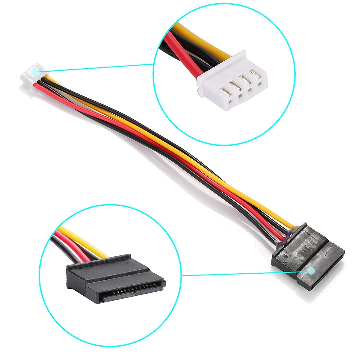AGPTEK® SATA/PATA/IDE Drive to USB 2.0 Adapter Converter Cable for Hard Drive Disk HDD 2.5" 3.5", Compatible with USB 1.1/2.0/3.0, with External AC Power Adapter Included