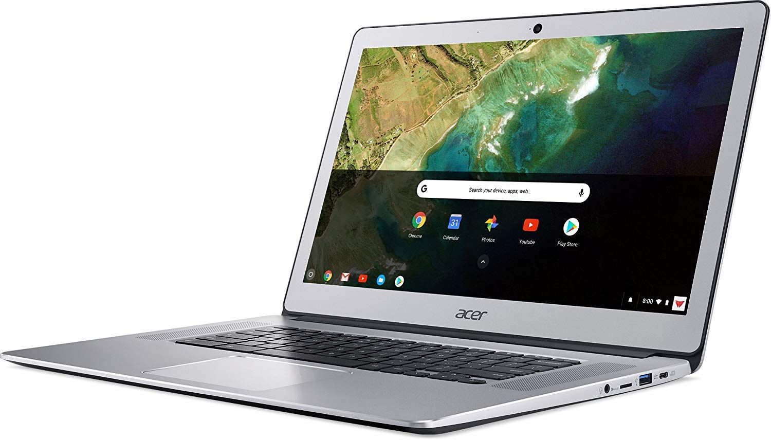 Acer 15.6in Intel Core Pentium 1.1GHz 4GB Ram 32GB Flash Chrome OS|CB515-1HT-P39B (Renewed)
