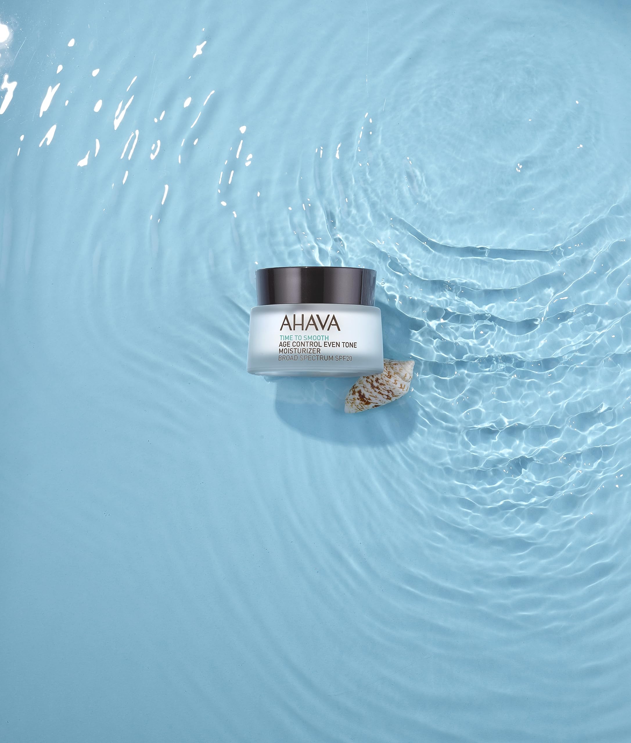 AHAVA Brightening Cream SPF20 - Brightens & Evens Skin Out, Hydrate & Protect Against UVA/B, Enriched with Osmoter, VF Brightening Accelerator & 3D Complex, 1.7 Fl.Oz
