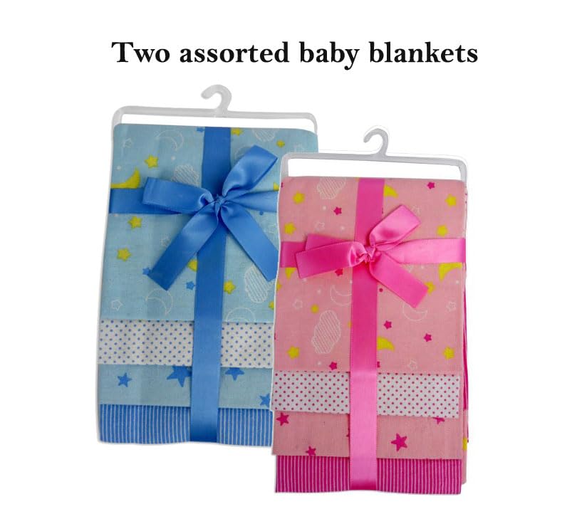 Gift Basket Dropshipping Double Delight Twins New Babies Gift Basket - Pink & Blue