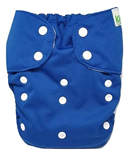 Kijani Baby XL Cloth Diaper Cover for Big Kids 30-70 Pounds, Reusable Cloth Nappy Wrap for Children 13-30 Kgs (Royal Blue)