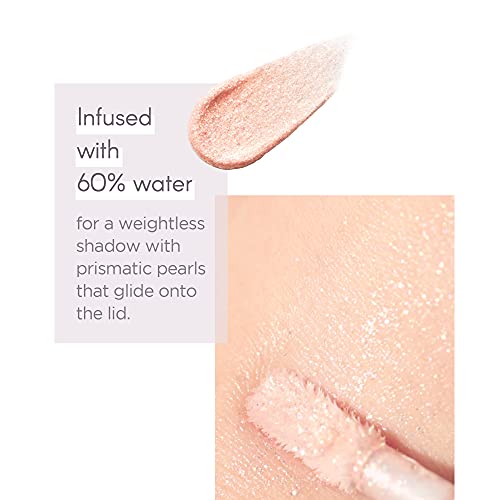 FLYNN Lightcatcher Liquid Glitter Eyeshadow | Long Lasting, Quick Drying, Lightweight Water Texture, No Fall-out | K beauty High-Impact Eye Looks (02 Pink Light) 0.12oz