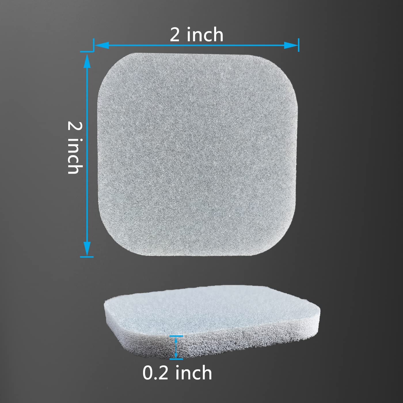 54 Pack Sanding Blocks, 9 Grits from 320 to 3500, Soft Touch Sanding Pads,2" x 2" Sanding Sponge Polishing Pads, for Craft Polishing Repairing,Wood Working,Furniture polishing,Metal derusting