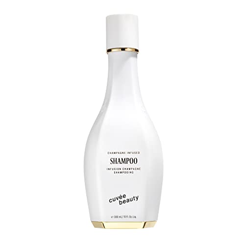 Cuvee Shampoo - 10 fl oz - Cleanses, Fortifies & Protects Hair - Includes Vitamin B & Panthenol - Champagne-Infused Formula with Resveratrol & Ceramides - Color Safe