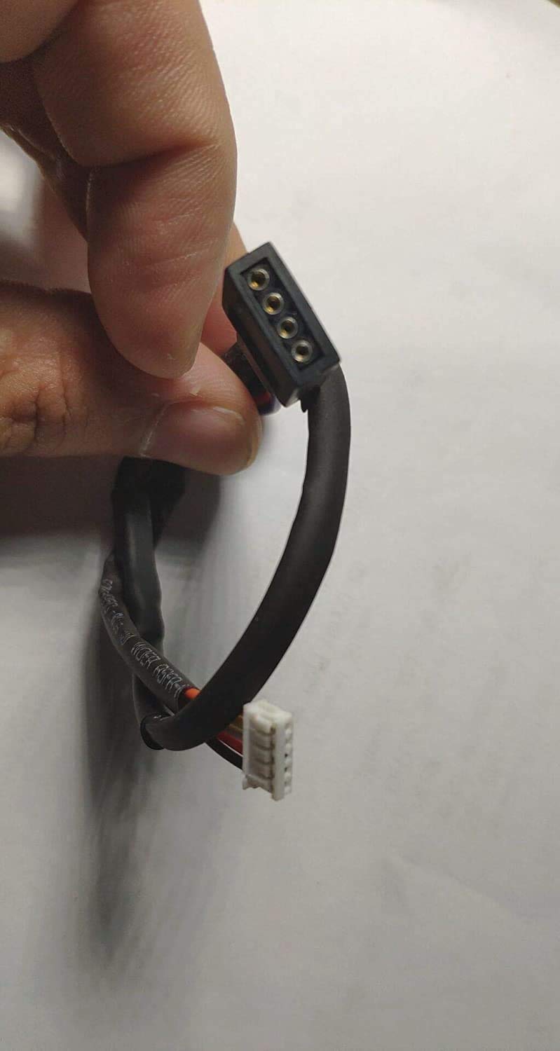 for AM4 RGB Cable for Wraith Spire RGB LED Light Socket AM4 5-Pin Connector CPU Cooler Fan (Cable Length: 12β)
