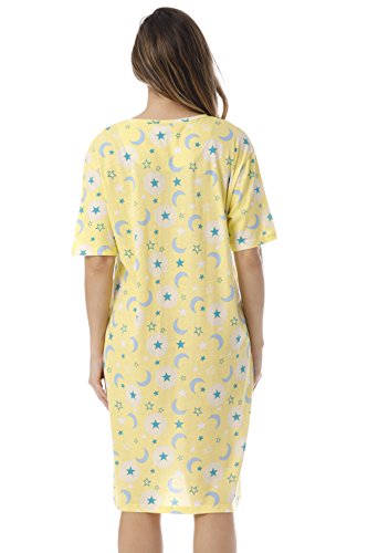 4360-O-10061-3X Just Love Short Sleeve Nightgown / Sleep Dress for Women / Sleepwear, Celestial Glow