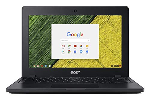 Acer Chromebook 11 C771-C4TM, Intel Celeron 3855U, 11.6" HD IPS Display, 4GB LPDDR3, 32GB eMMC, 802.11ac WiFi, Spill Resistant Keyboard, Military Grade Durability, Google Chrome,Black