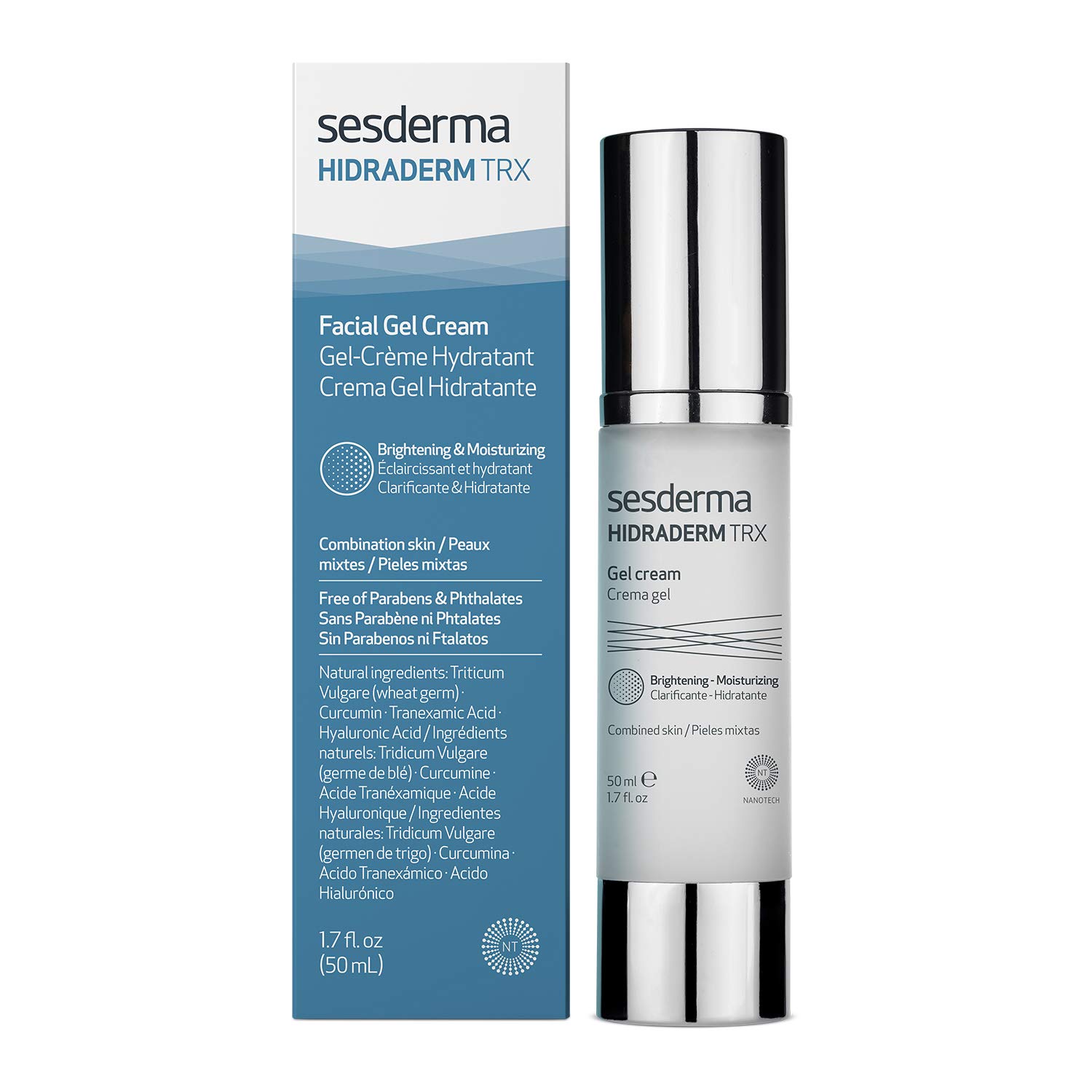 Sesderma HIDRADERM TRX Facial Gel Cream, 1.7 fl. oz.
