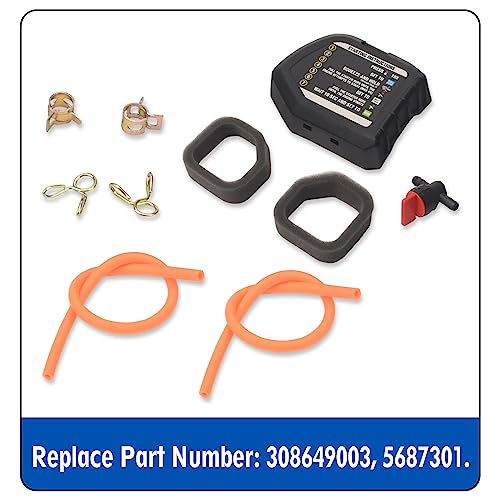 308649003 5687301 Air Filter & Cover & Oil Tube for Ryobi RY251PH RY252CS RY253SS RY254BC