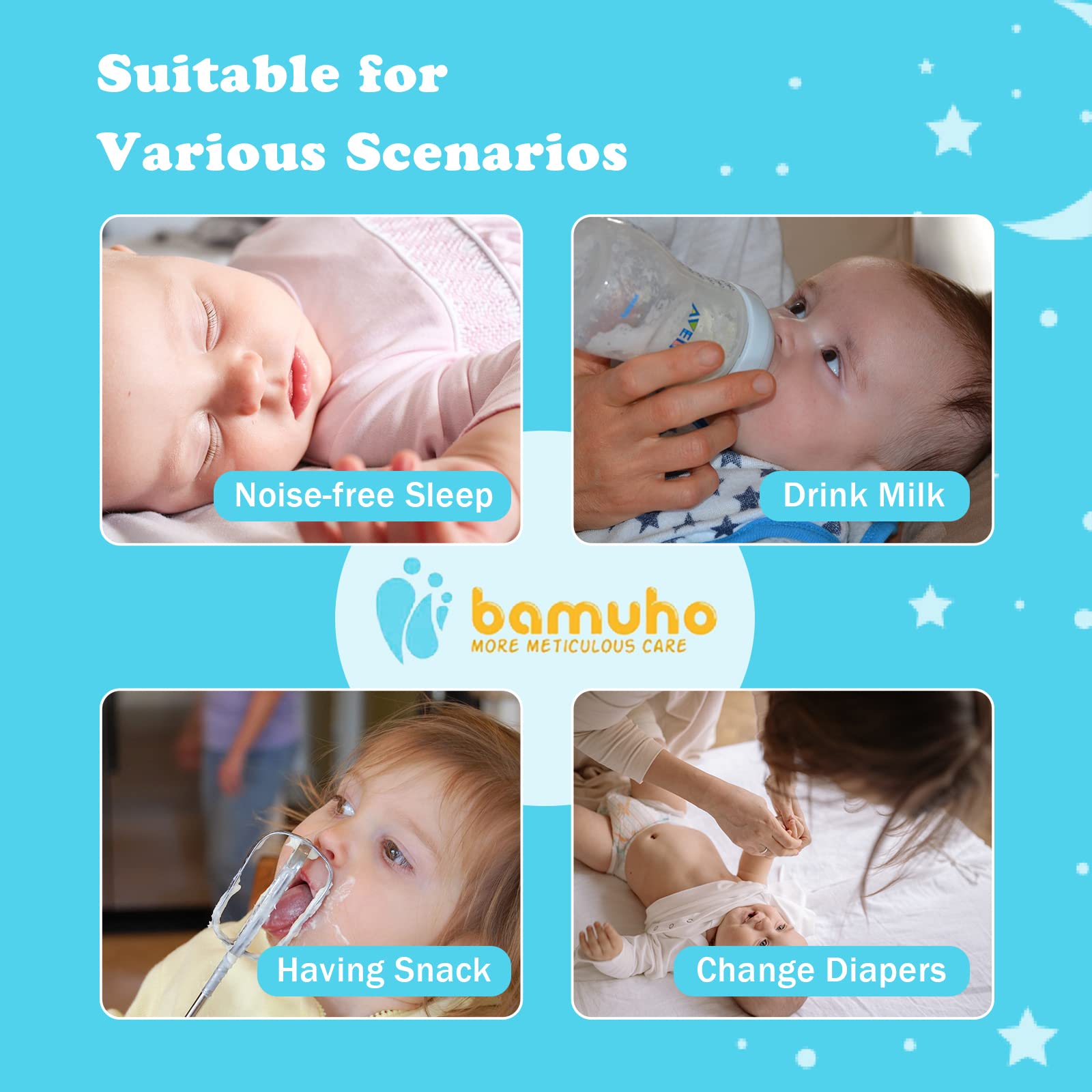 Bamuho Bassinet Mattress Protector Compatible with Foalom, Newton, Skylar Baby Bassinet, 2 Pack, Waterproof Quilted 3 in 1 Rectangle Bassinet Mattress Pad Cover, White, 35" x 20"