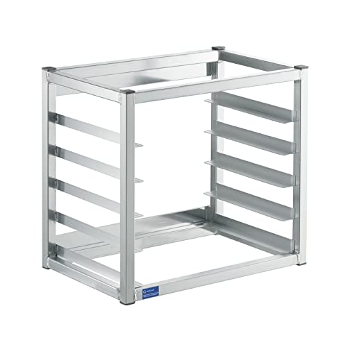 AmGood Wall Mounted Sheet Bun Pan Rack | Fits 5 Pans | 21″ x 13″ x 18″ | Aluminium | NSF