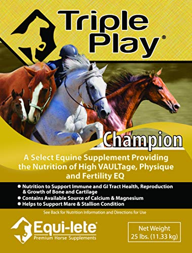 Equi-lete Premium Horse Supplements Triple Play (25 lb. Pail)
