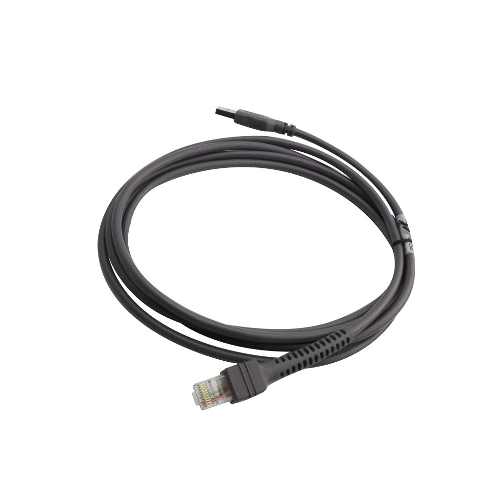 5-Pack USB Cable for Motorola Symbol LS2208 LS4208 DS6708 Barcode Scanner USB Type A CBA-U01-S07ZAR