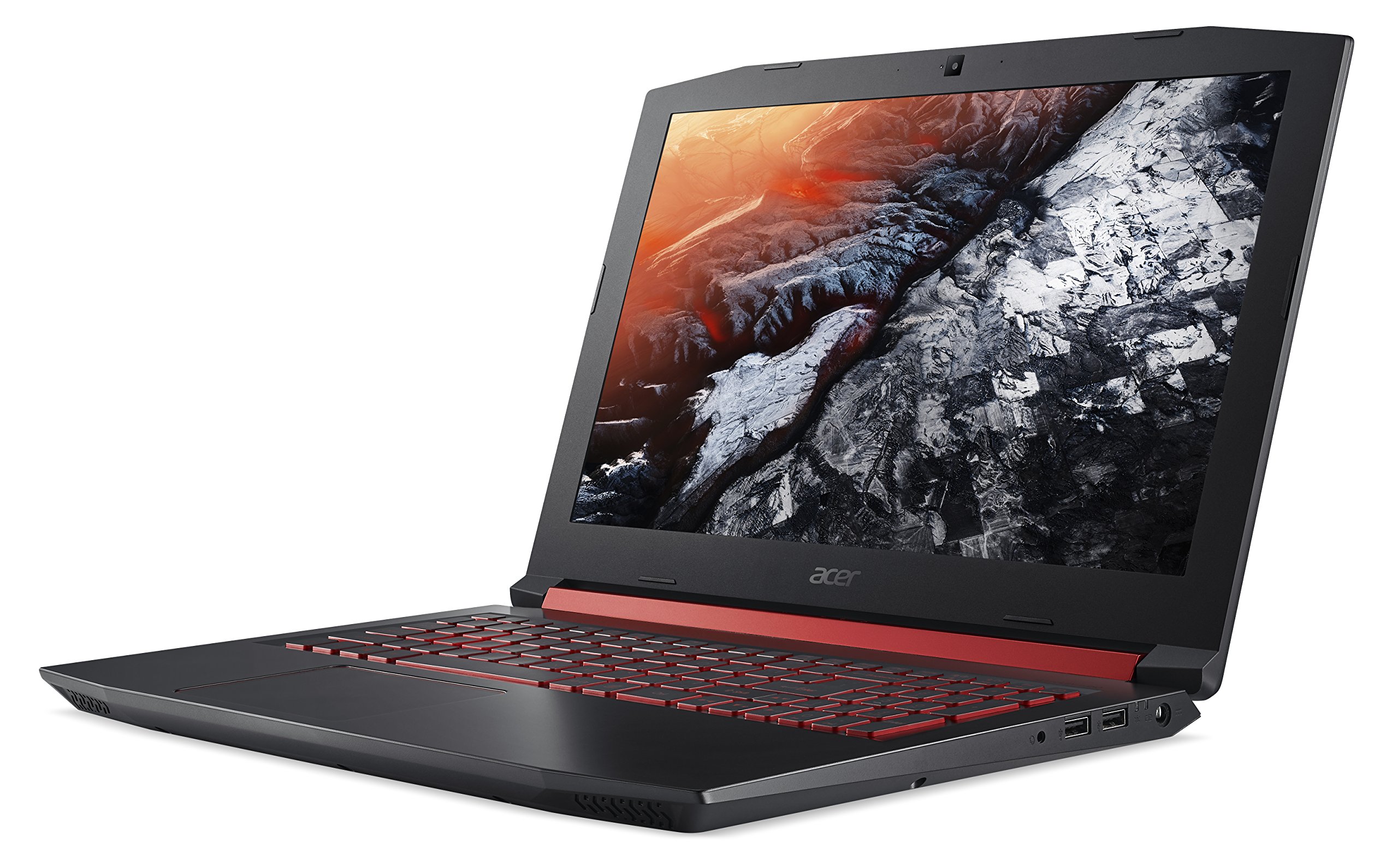 Acer NH.Q2QAA.012 Nitro 5, 7th Gen Intel Core i5-7300HQ, GeForce GTX 1050 Ti, 16GB DDR4, 256GB SSD, 1TB HDD, Win 10 Home, Shale Black, AN515-51-53W5