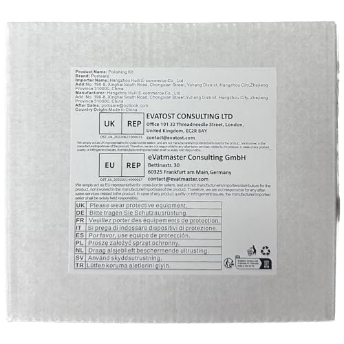 133 PCS Sanding Disc Drill Polishing Kit Sanding Attachment, 3 Inch Wet Dry Headlight Restoration Kit, Hook and Loop Sandpaper Buffing Pads with Rotary Tools for Car Wood Metal Glass Resin Expoxy