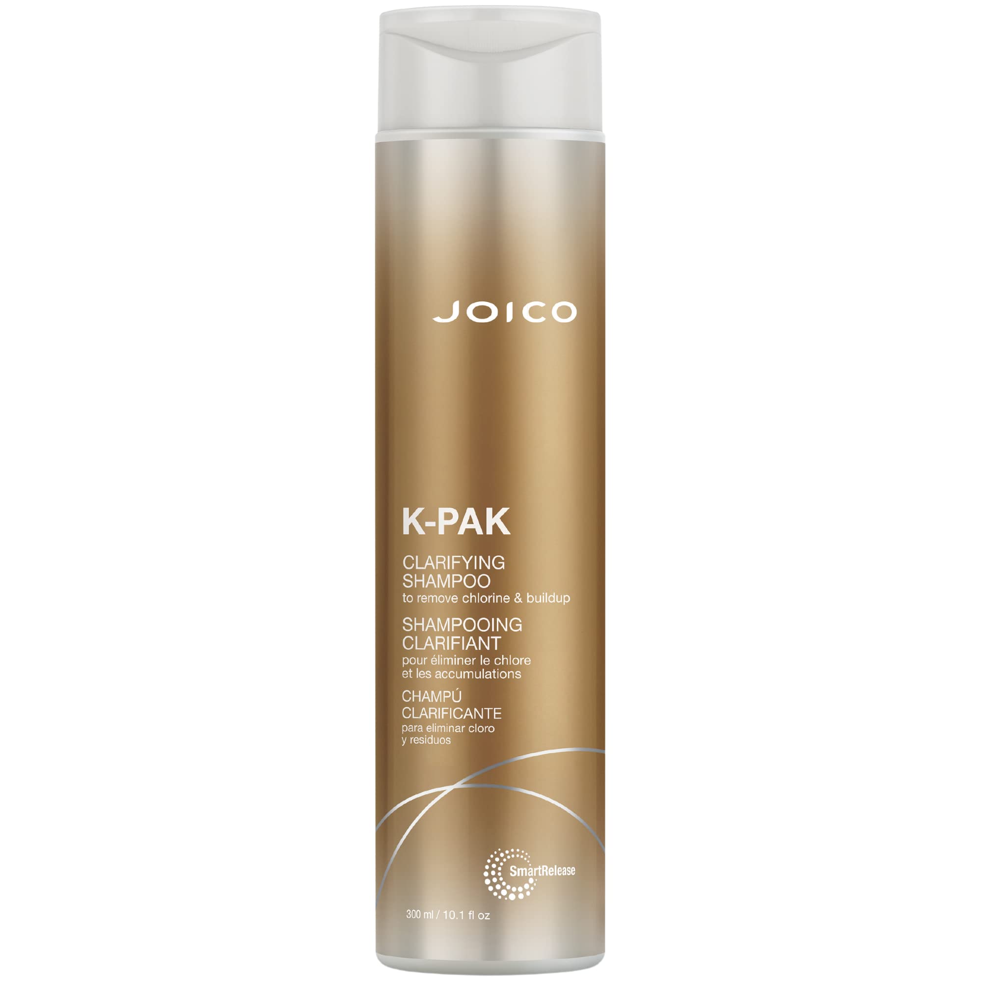 Joico K-PAK Daily Clarifying Shampoo to Remove Chlorine & Buildup | For Damaged Hair | Repair & Prevent Breakage | Boost Shine | With Keratin & Guajava Fruit Extract | 10.1 Fl Oz