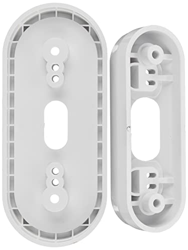 AirTech Home Automation Wedge Extender Kit Mount Compatible with Nest Hello 1st Generation, White Classic Pill Made for Nest Hello, Outdoor use.