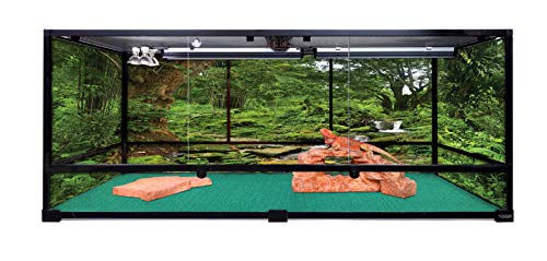 Carolina Custom Cages Terrarium, Tall Extra-Extra-Long Deep 60Lx24Wx24H; Easy Assembly