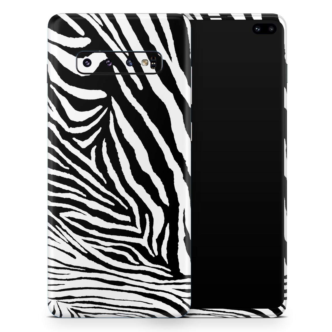 DesignSkinz Toned Zebra Print Protective Vinyl Decal Wrap Skin Cover Compatible with The Samsung Galaxy S20 (Screen Trim & Back Glass Skin)