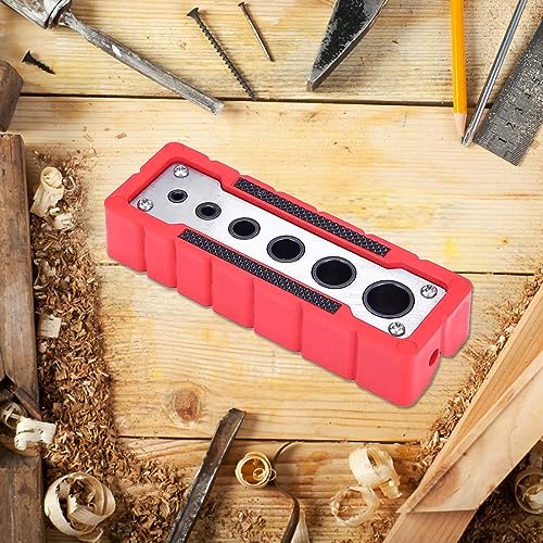 2mm-13mm Pocket Hole Jig Woodworking Drilling Locator Wood Dowelling Self Centering Drill Guide Kit Hole Puncher Multifunctional Woodworking Hole Puncher